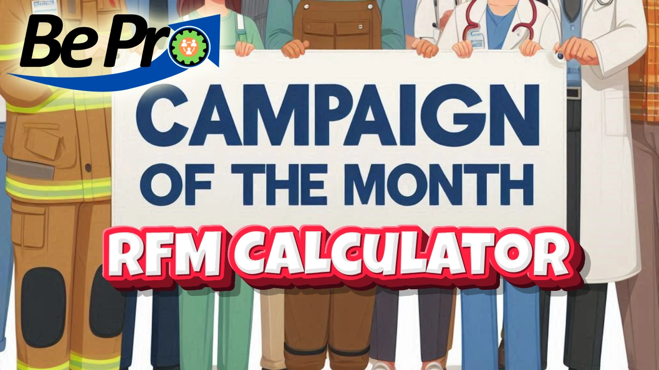 RFM Calculator - August 2024 Campaign Of The Month